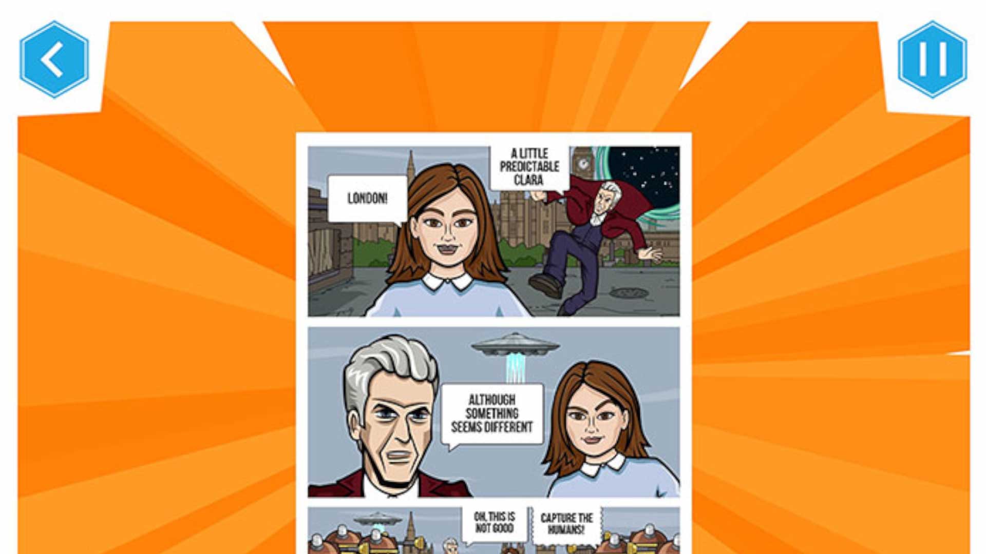 BBC Studios | Games & Interactive | Dr Who Comic Creator